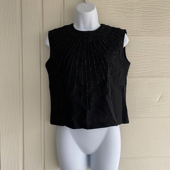 rhoda lee | Tops | Vintage Glam Shell Top By Rhoda Lee Blouse | Poshmark